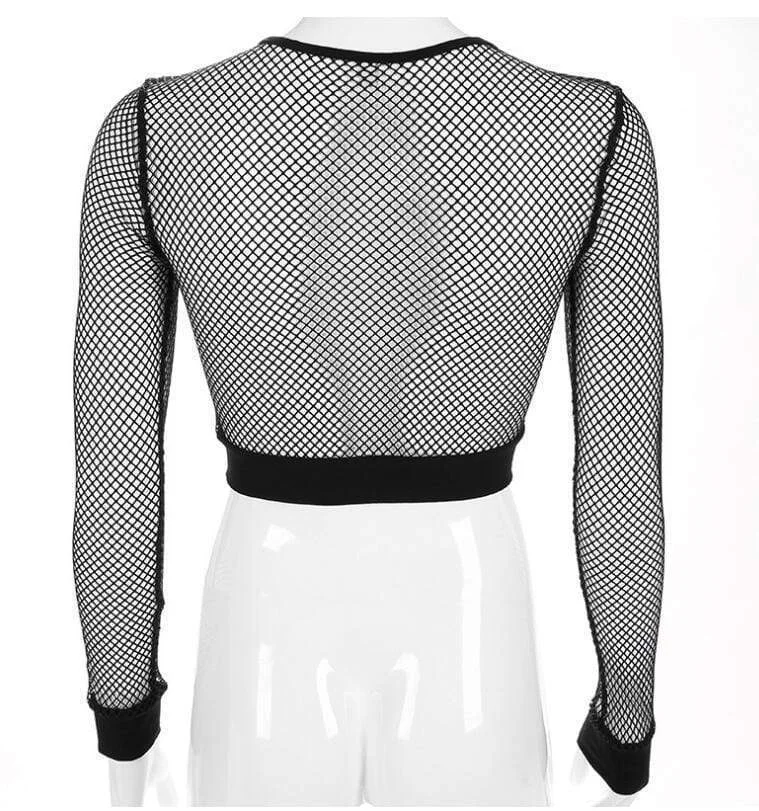 MESH FISHNET TOP