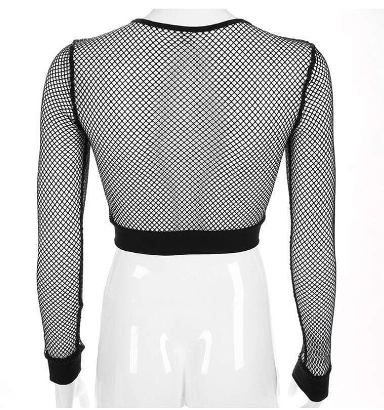 MESH FISHNET TOP