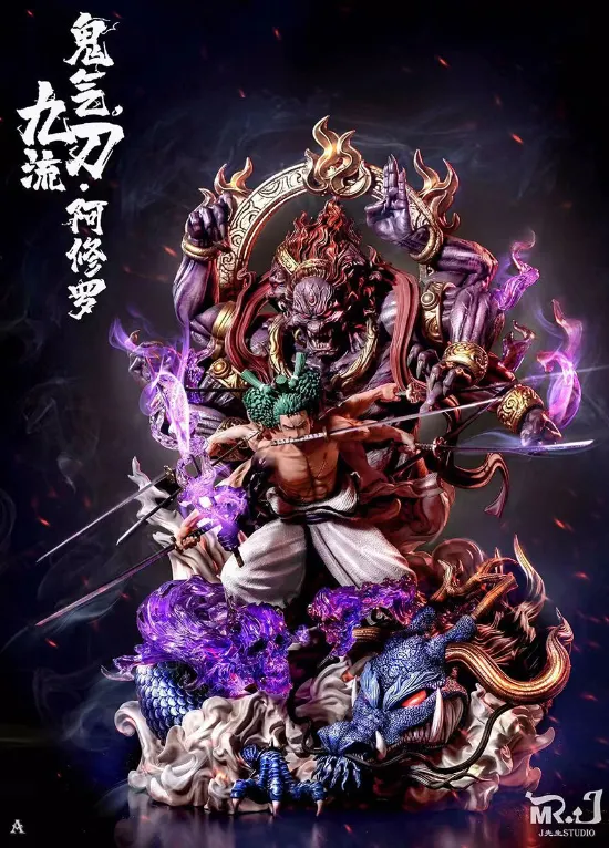 Kyutoryu Roronoa Zoro - ONE PIECE Resin Statue - MR.J Studio [Pre-Order]