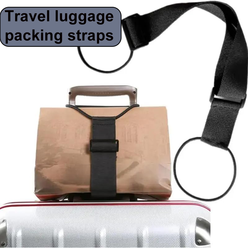 🌟Travel suitcase packing straps💯