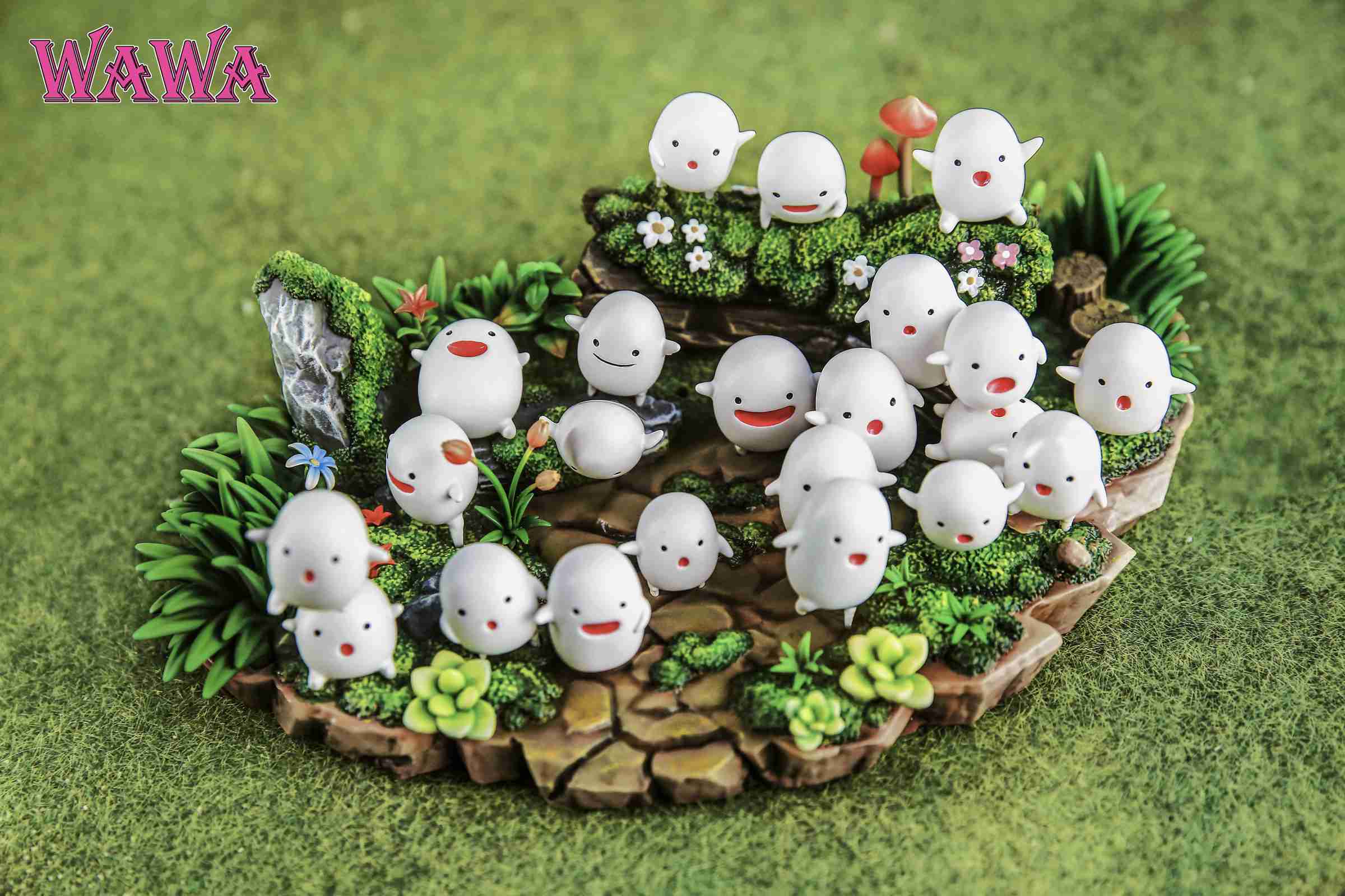 Warawara - The Boy and the Heron Resin Statue - WAWA Studio