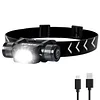 APLOS H340 Headlamp Flashlight Rechargeable - Lightweight Headlamp with 1500 Lumens and 180 ...