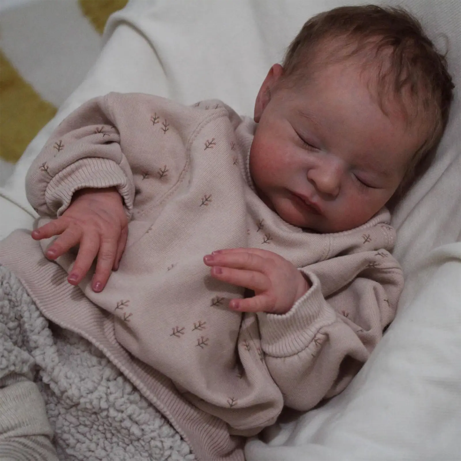 20" Lifelike Reborn Girl Baby Doll Named Nerina, Gifts For Kids