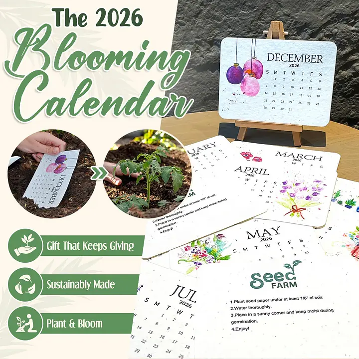 New Arrivals 49% OFF Today🌱Eco-Friendly Plantable Love Seed Calendar 2026