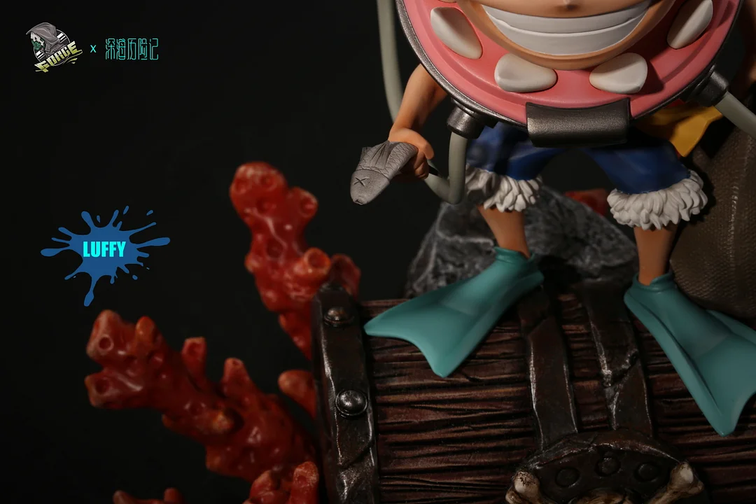 SD Scale Underwater World Monkey D Luffy - ONE PIECE Resin Statue ...