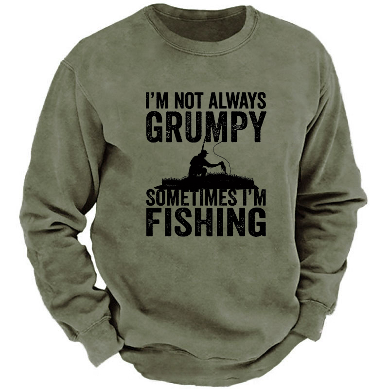 I'm Not Always Grumpy, Sometimes I'm Fishing | Funny Grumpy Fishing ...