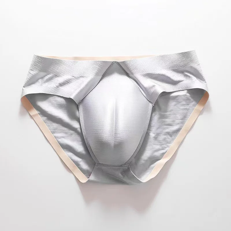 Men's Cross-Dressing Silk Briefs
