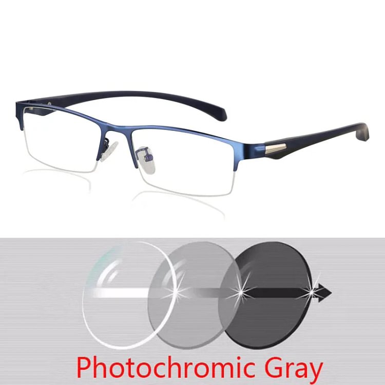 New Sun Photochromic Myopia Eyeglasses Optical Men Student Finished ...