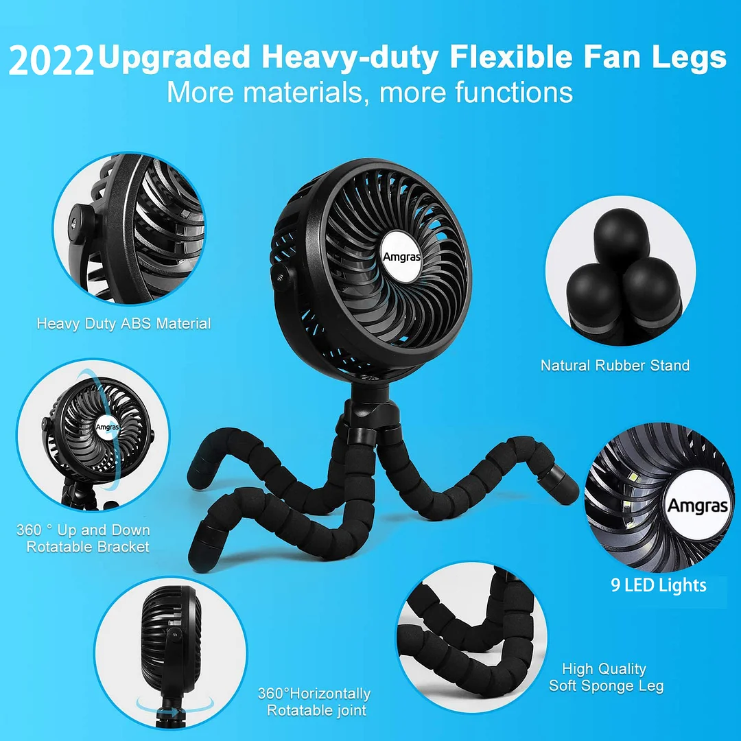 Amgras Stroller Fan