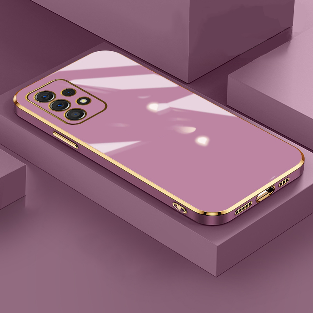 Glossy Plated Phone Case For Samsung