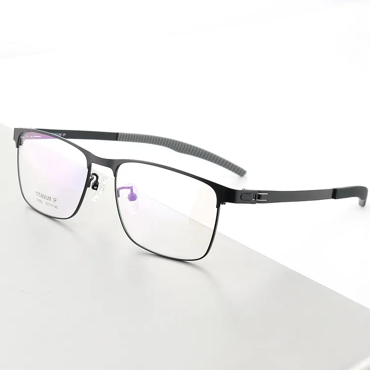 Non-slip Screwless Eyewear High Quality Titanium Sports Glasses Frame ...