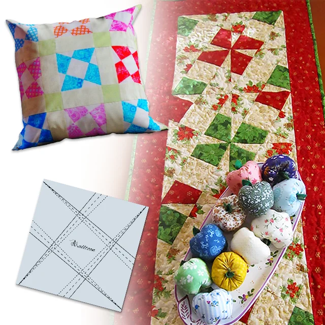 Acrylic XBlocks Template - Include 3 FREE Patterns