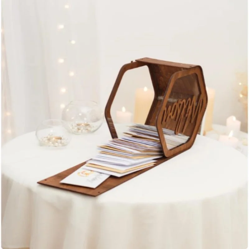 Personalized Wedding Card Box