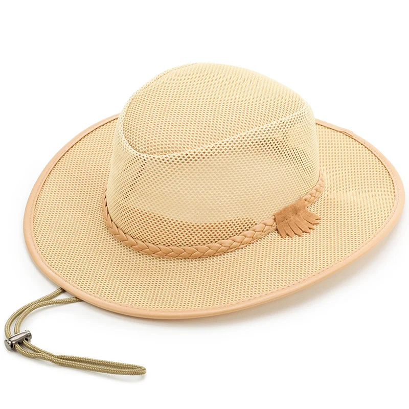 Soaker Mens Breathable Wide Brim Sun Hat