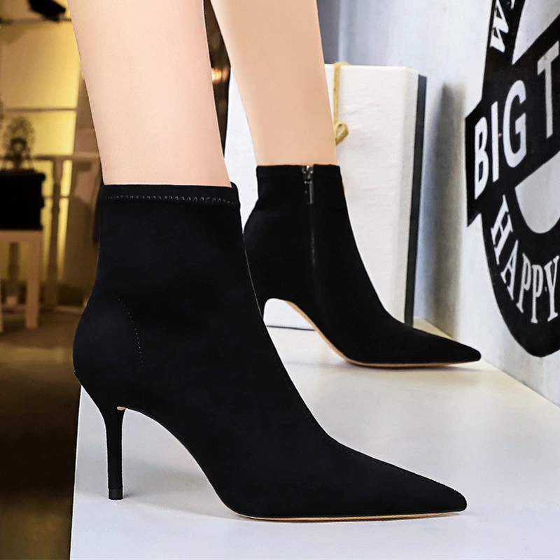 8788-7European and American Style Versatile Fashion Women's Shoes ...