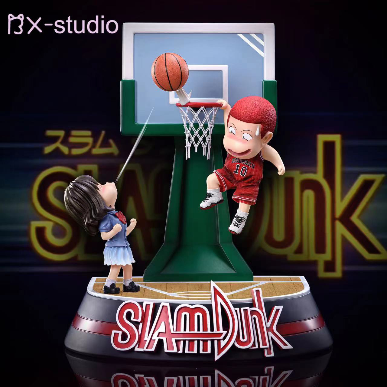 Haruko Akagi & Hanamichi Sakuragi - SLAM DUNK Resin Statue - BX-Studio