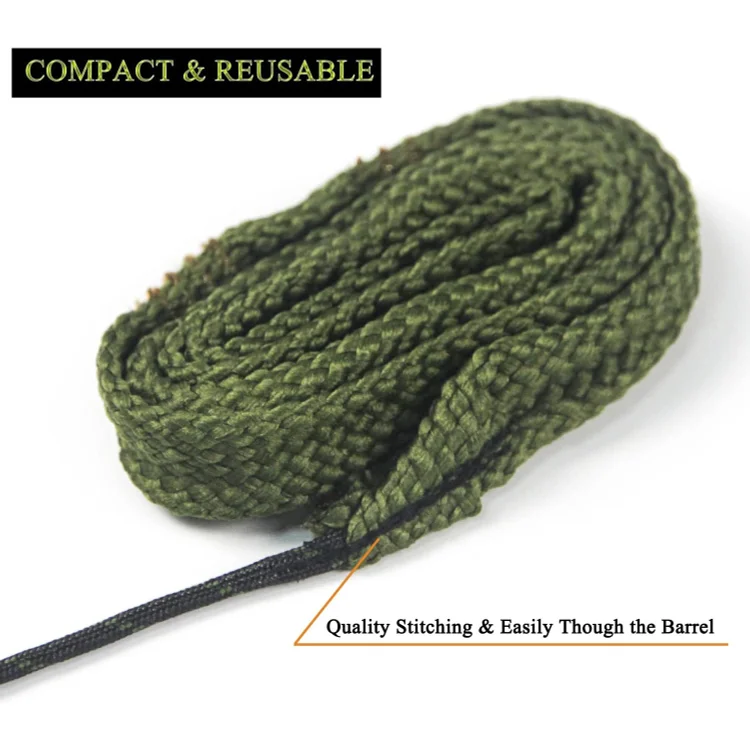Gun Cleaner Snakes, Rifle Cleaning Rope, Compact Gun Cleaning Supplies