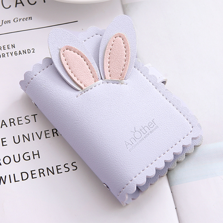 Credit Card Holder Kawaii Rabbit Ears Wallet Purse