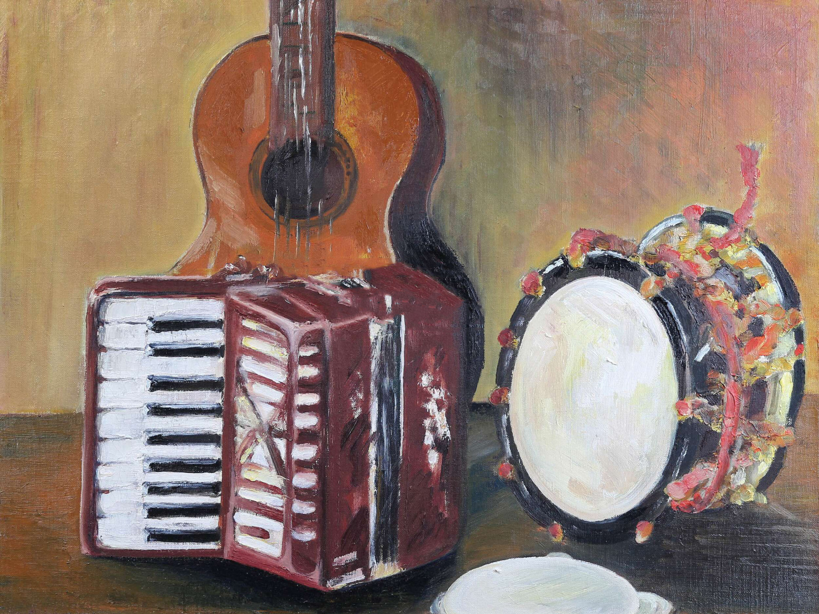 DIY Painting By Numbers | Musical instrument- 40*50cm