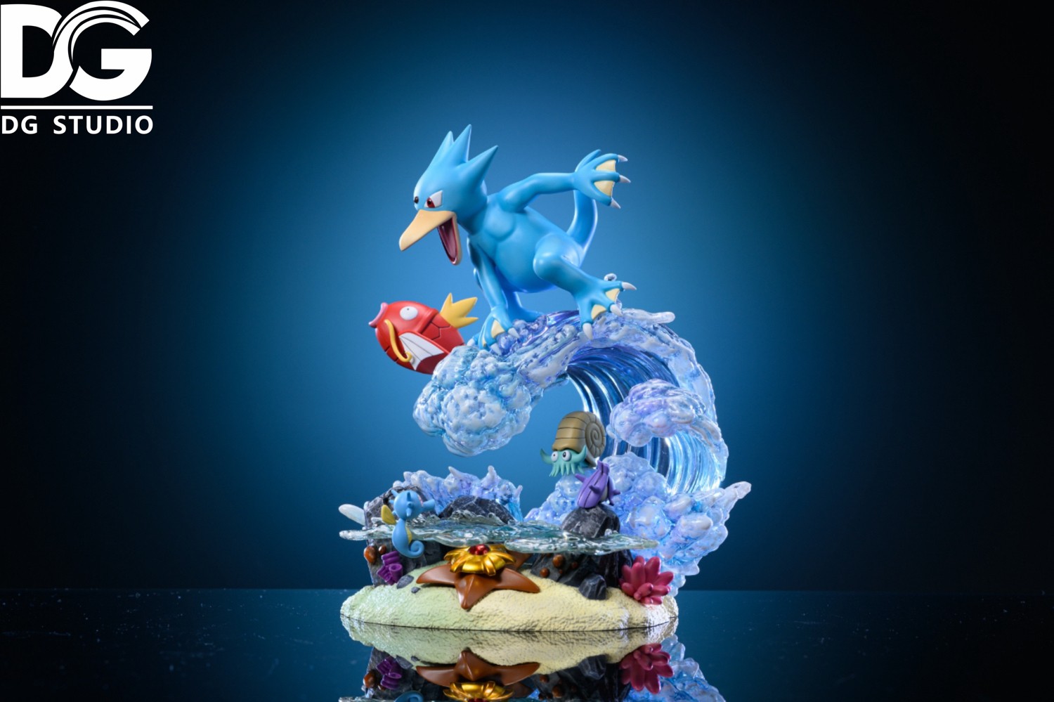 Summer Waterworld - Pokemon Resin Statue - DG Studio