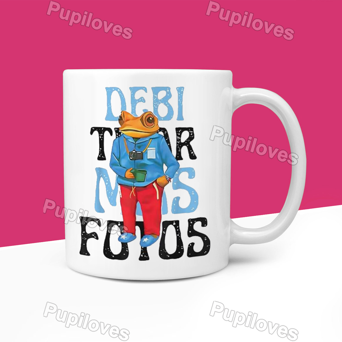 Dtmf Frog Puerto Rico Mug