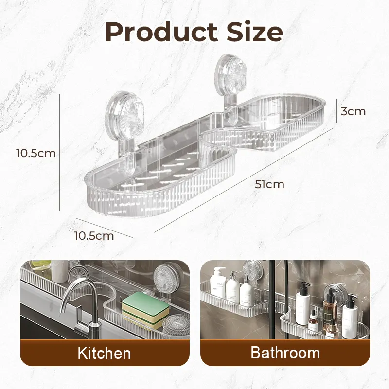 Universal Removable Faucet Storage Rack