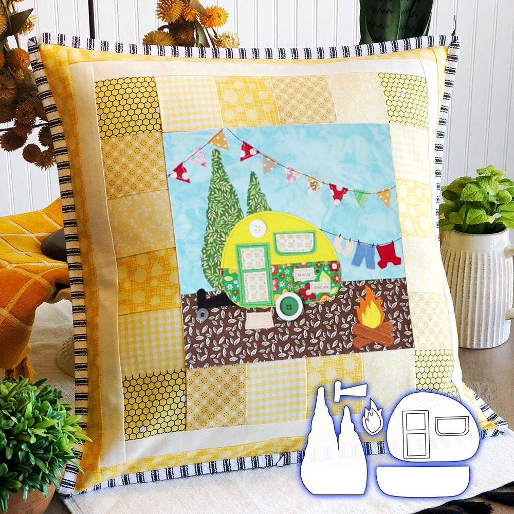 Cute Campervan Template Set