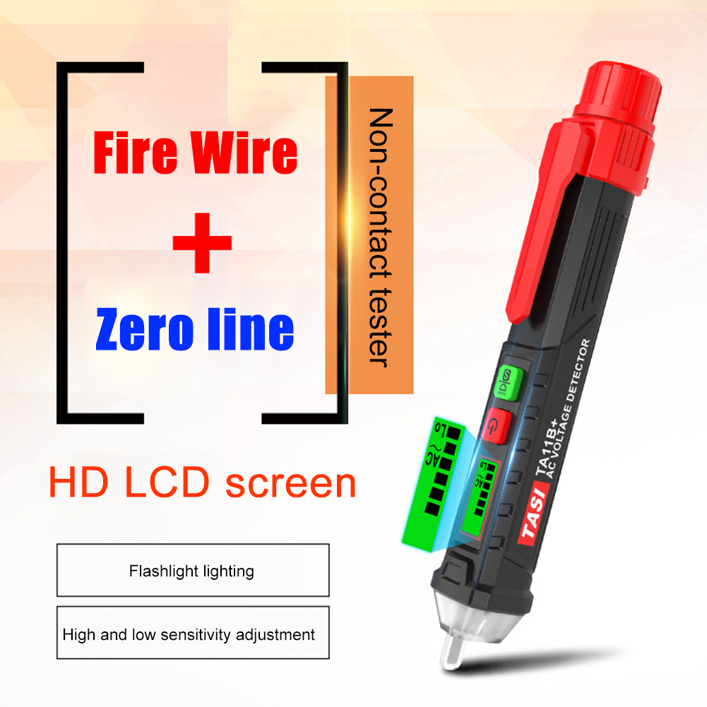 Non-contact Sensor Tester Alarm Pen Digital Intelligent AC Voltage ...