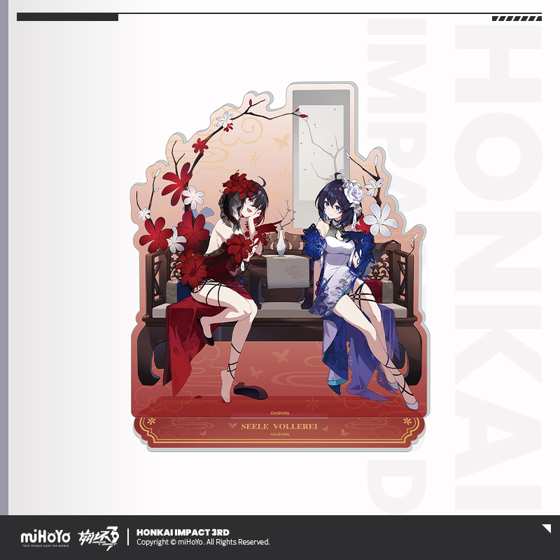Seele Twins Acrylic Stand [Original Honkai Official Merchandise]