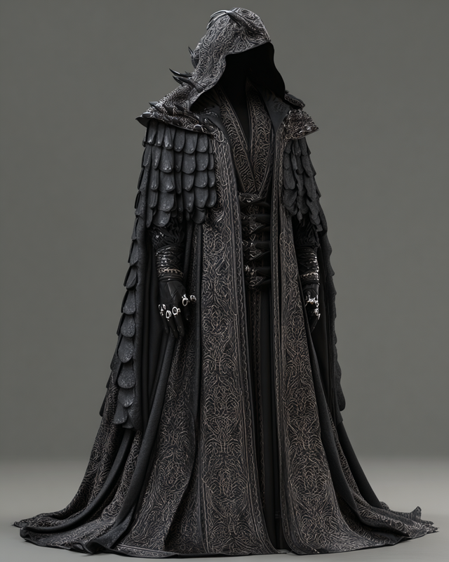 MEN'S AUTUMN AND WINTER FASHION DESIGN HOODED CONTRAST COLOR CLOAK f126