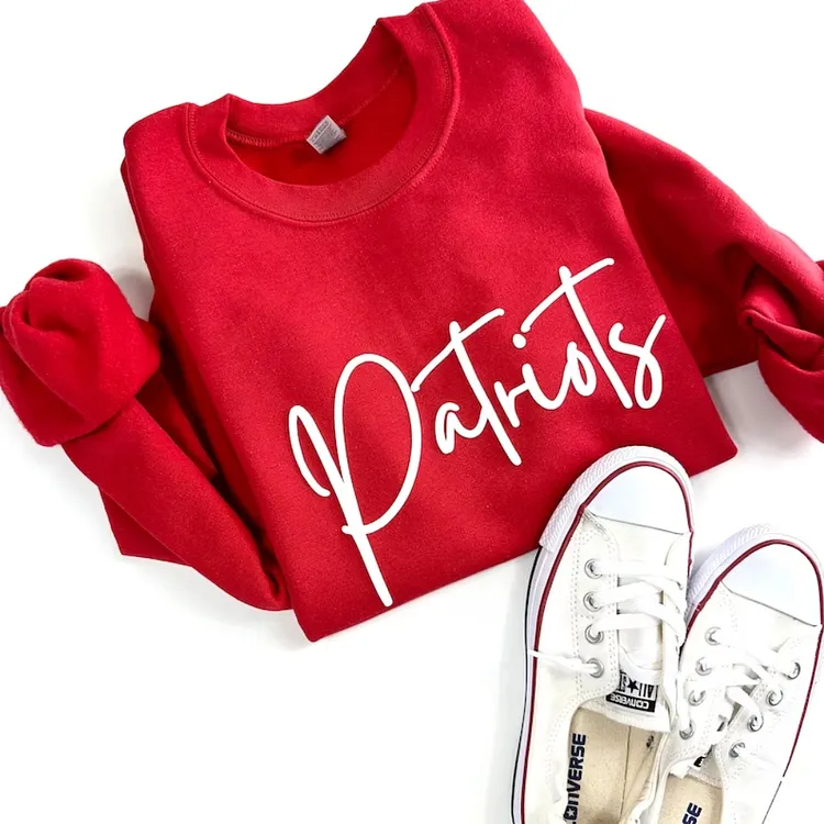 Custom Football Team Game Day Puff Sweatshirt