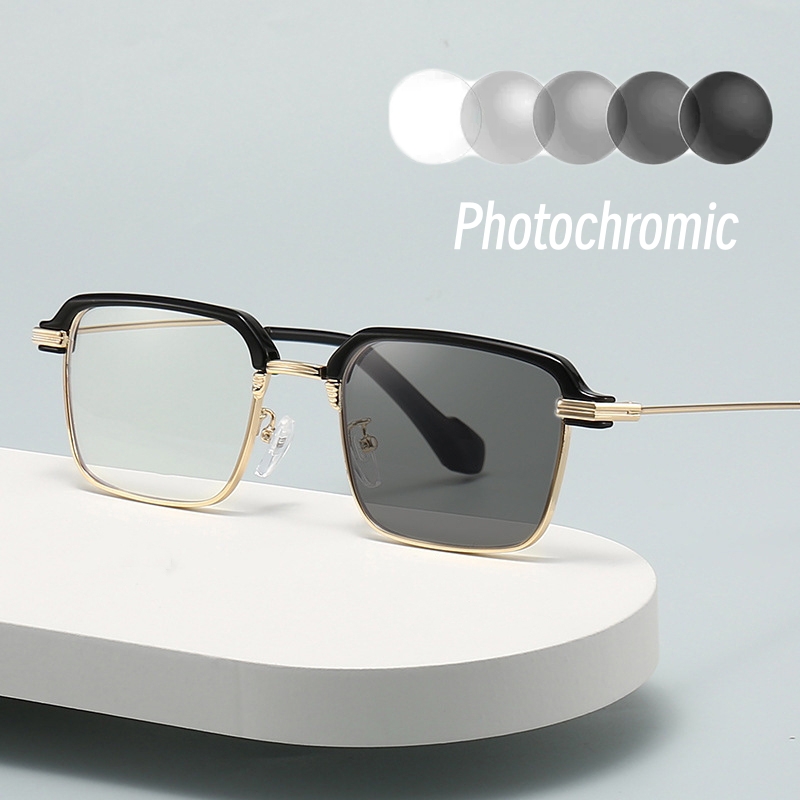 Intelligent Color Changing Mypoia Glasses New Trend Business Glasses ...