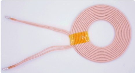 3.7uH43mm105 strands double wire winding high current wireless charging ...