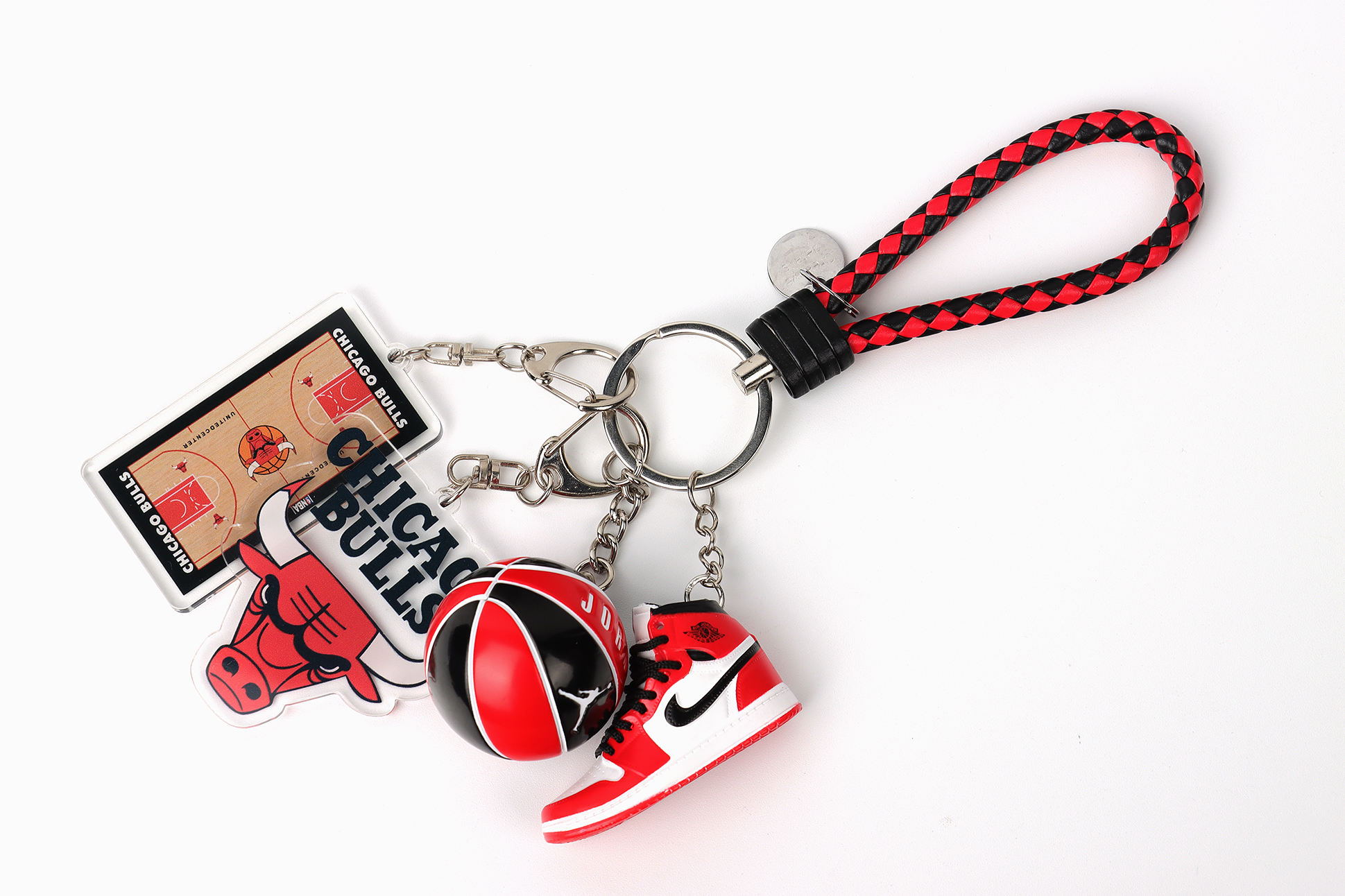 【Original design】"Chicago Jumping Man" Keychain