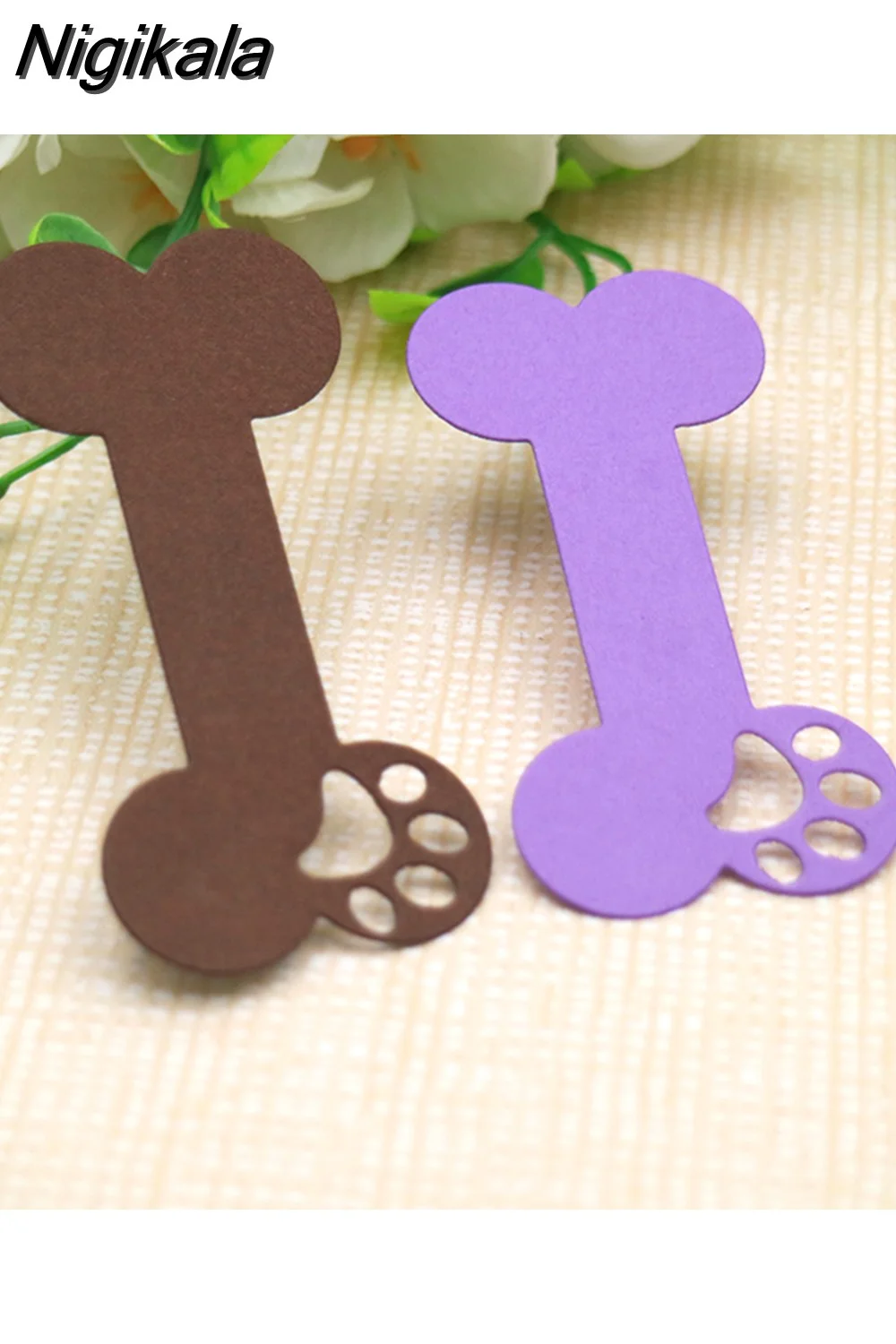 Nigikala Metal Cutting Dies Dog Paws Scrapbook Album Cover Paper Cards ...