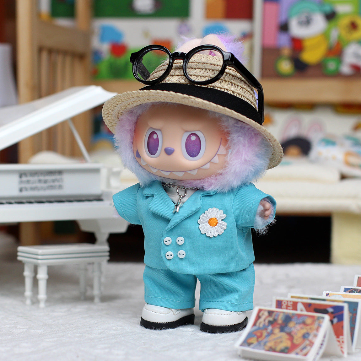 Handmade Celebrity-Inspired Labubu Outfit