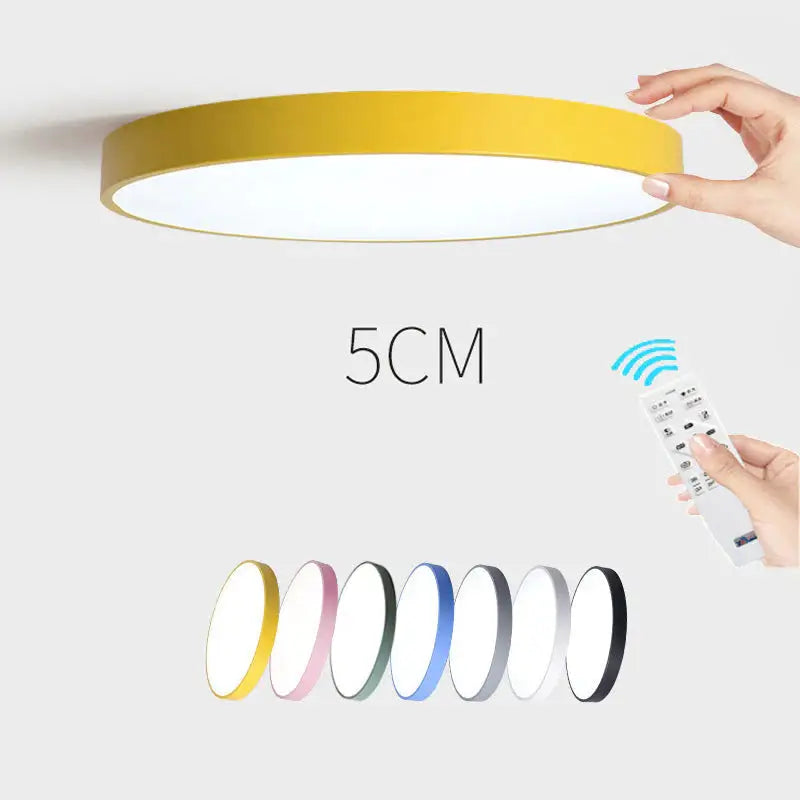Kaley - Super Slim LED Surface Mount Light with Remote Control