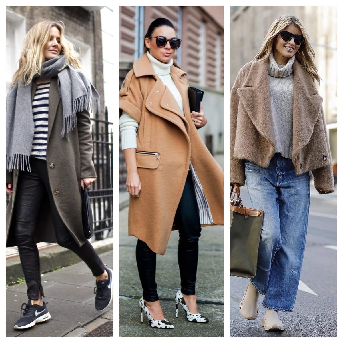Real Silk Life | How to match cashmere coat with pants?