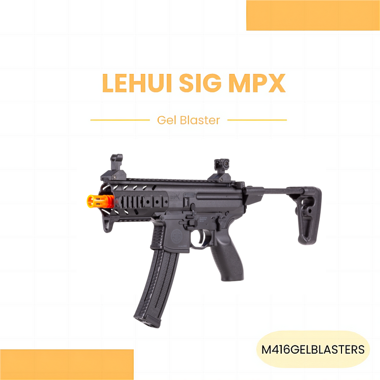 Buy SIG MPX Submachine Gel Blaster - 20-30m Range