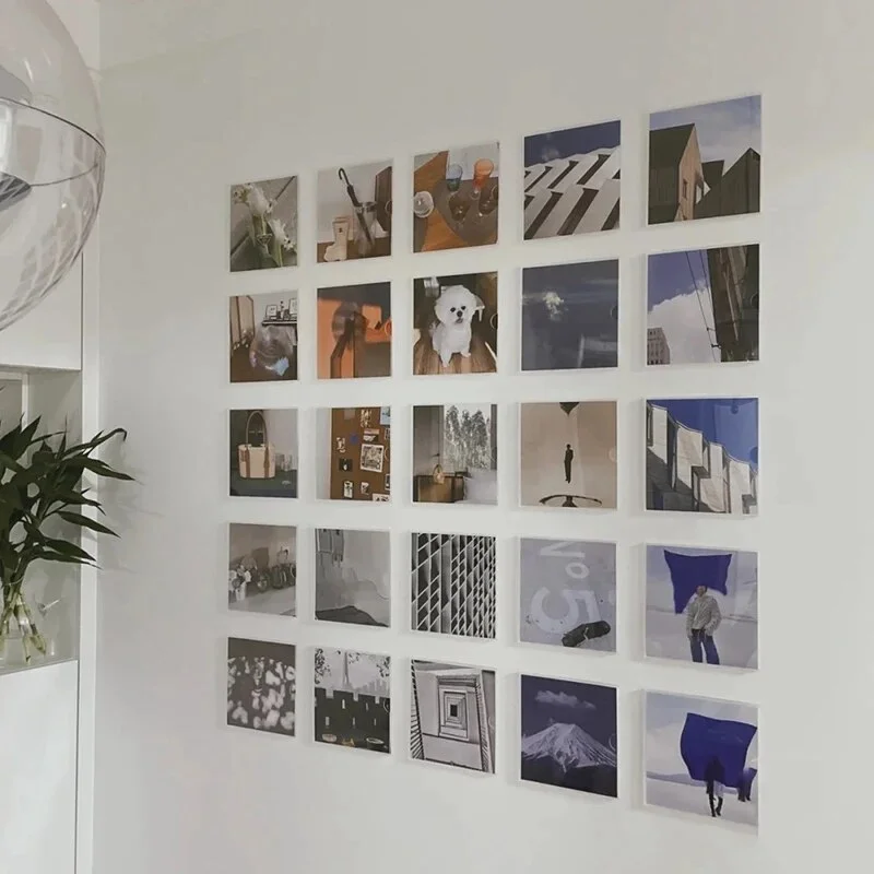 Nigikala Hanging Photo Frame Transparent Photo Frame Sticky Picture ...