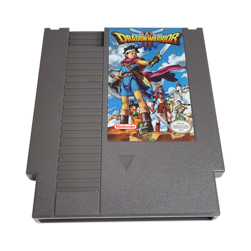 8 Bit NES Game Card - Dragon Quest III: The Seeds of Salvation - NES ...