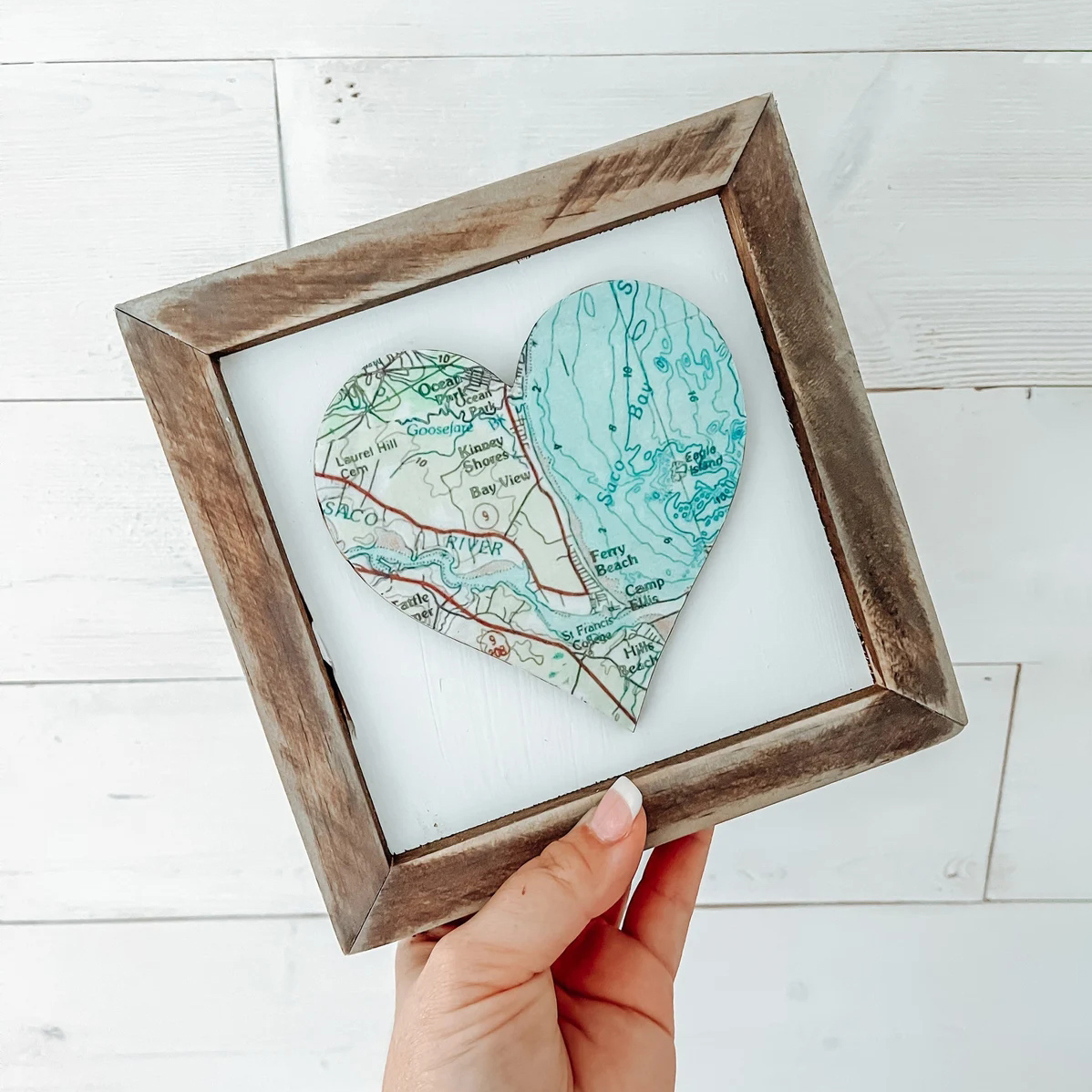 Framed Heart Maps