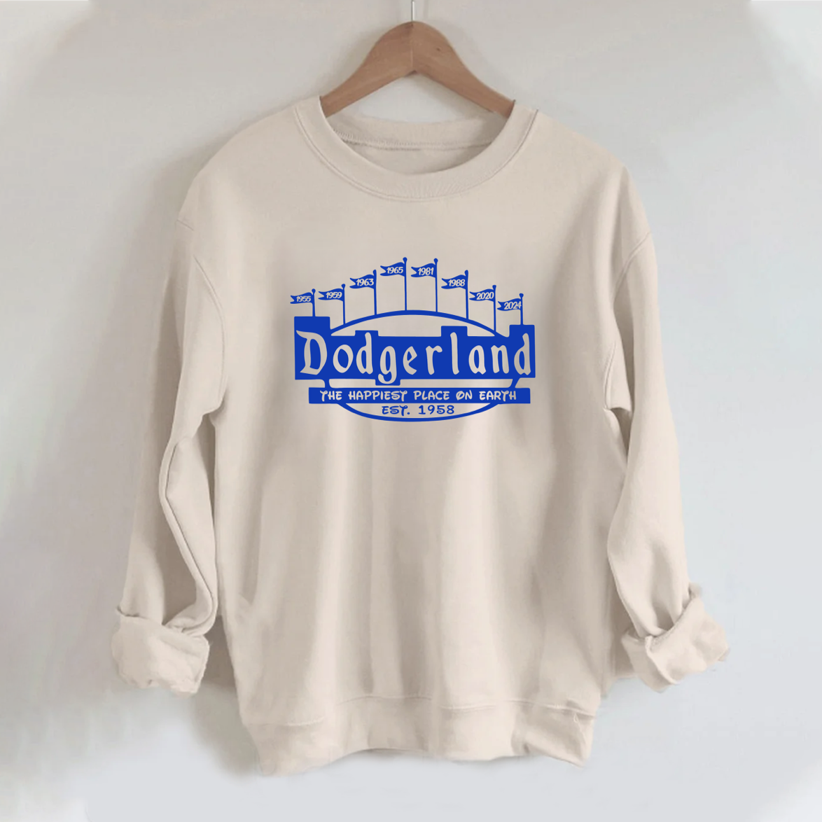 Dodger Baseball Hoodie