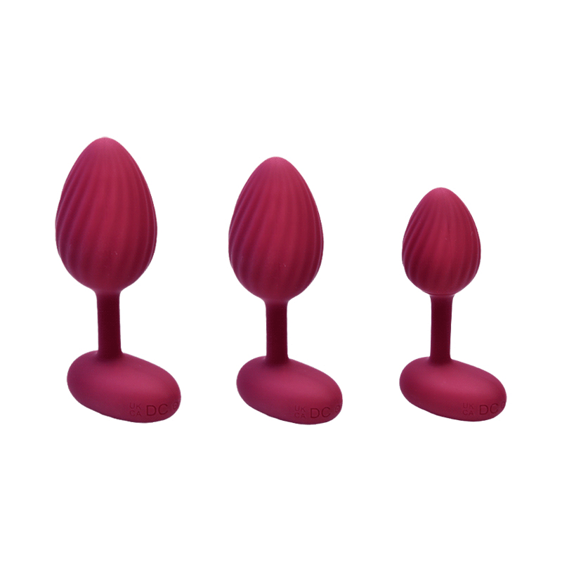 Ion - 3-Piece Silicone Vibrating Anal Plug Kit for Beginners & Advanced ...