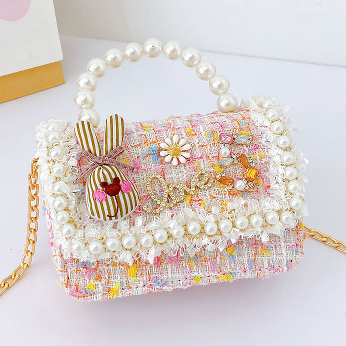 Small Floral Handbag Girl's Purse | Kids Easter Basket Ideas