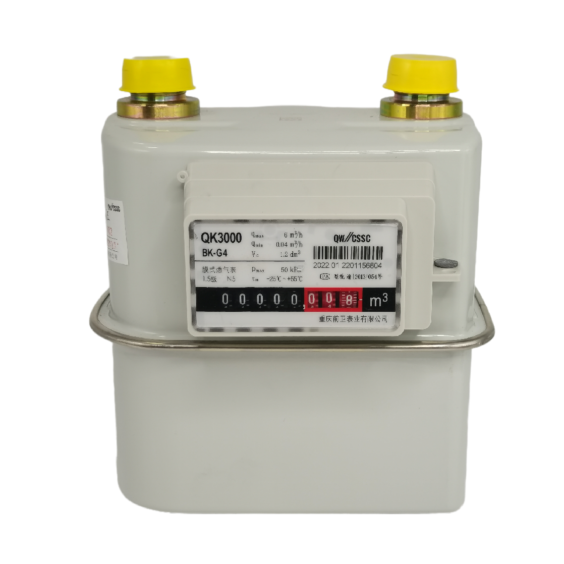 NB-IoT LoRaWAN Wireless Remote Prepaid Gas Meter with Membrane Reading