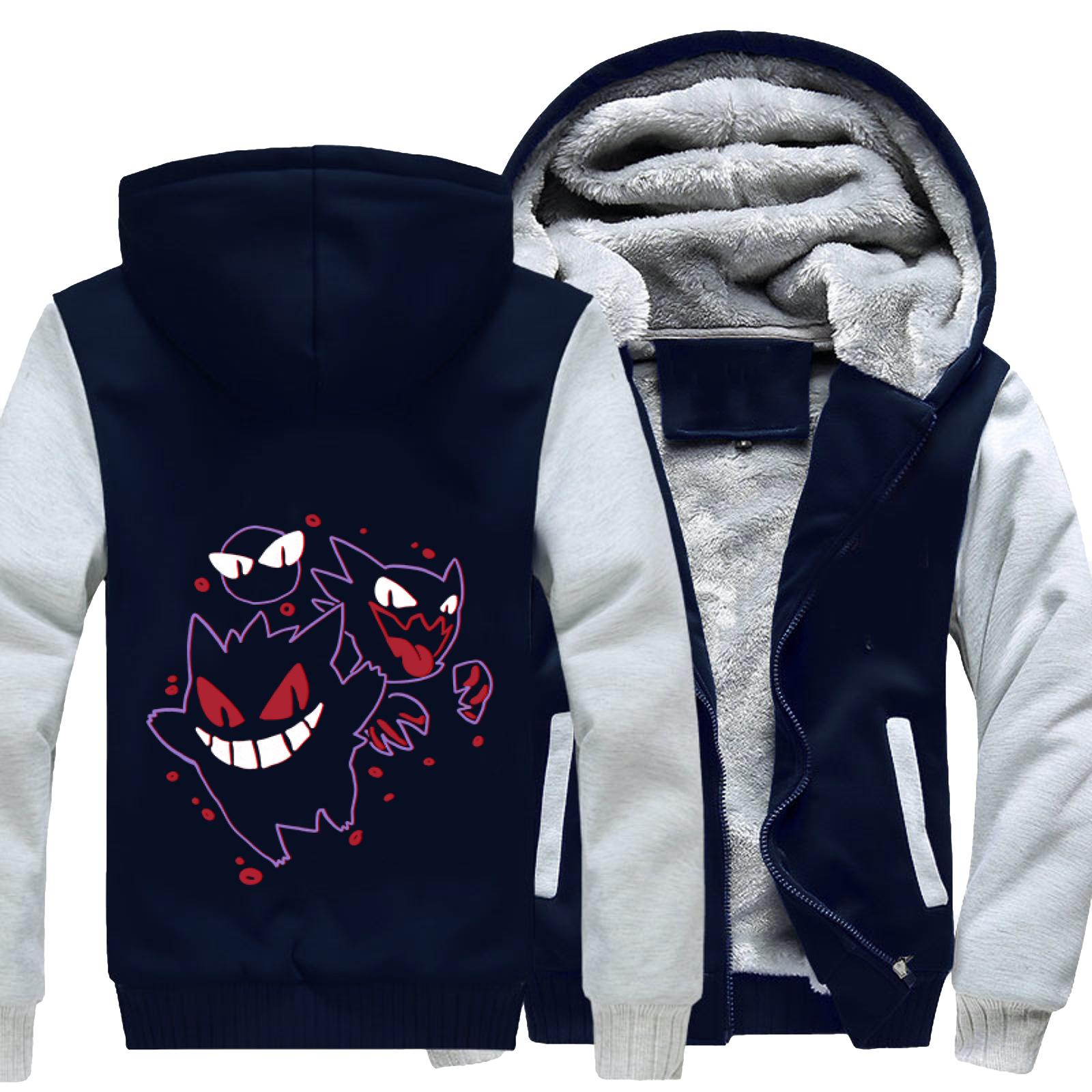 Shadow Gengar, Pokemon Fleece Jacket