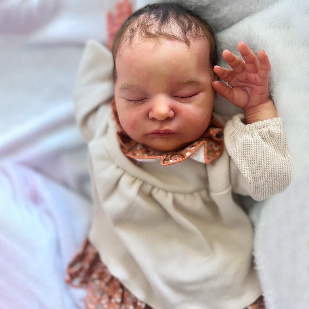 20" Real Lifelike Truly Authentic Silicone Vinyl Reborn Baby Doll Girl ...