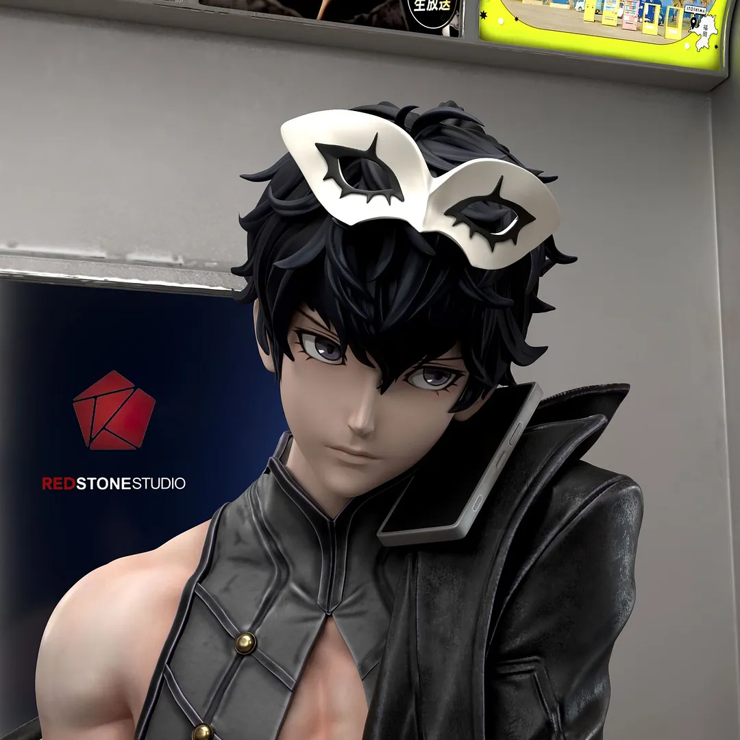 1/6 Scale Ren Amamiya with LED - Megami Tensei/Persona 5 Statue - Red ...