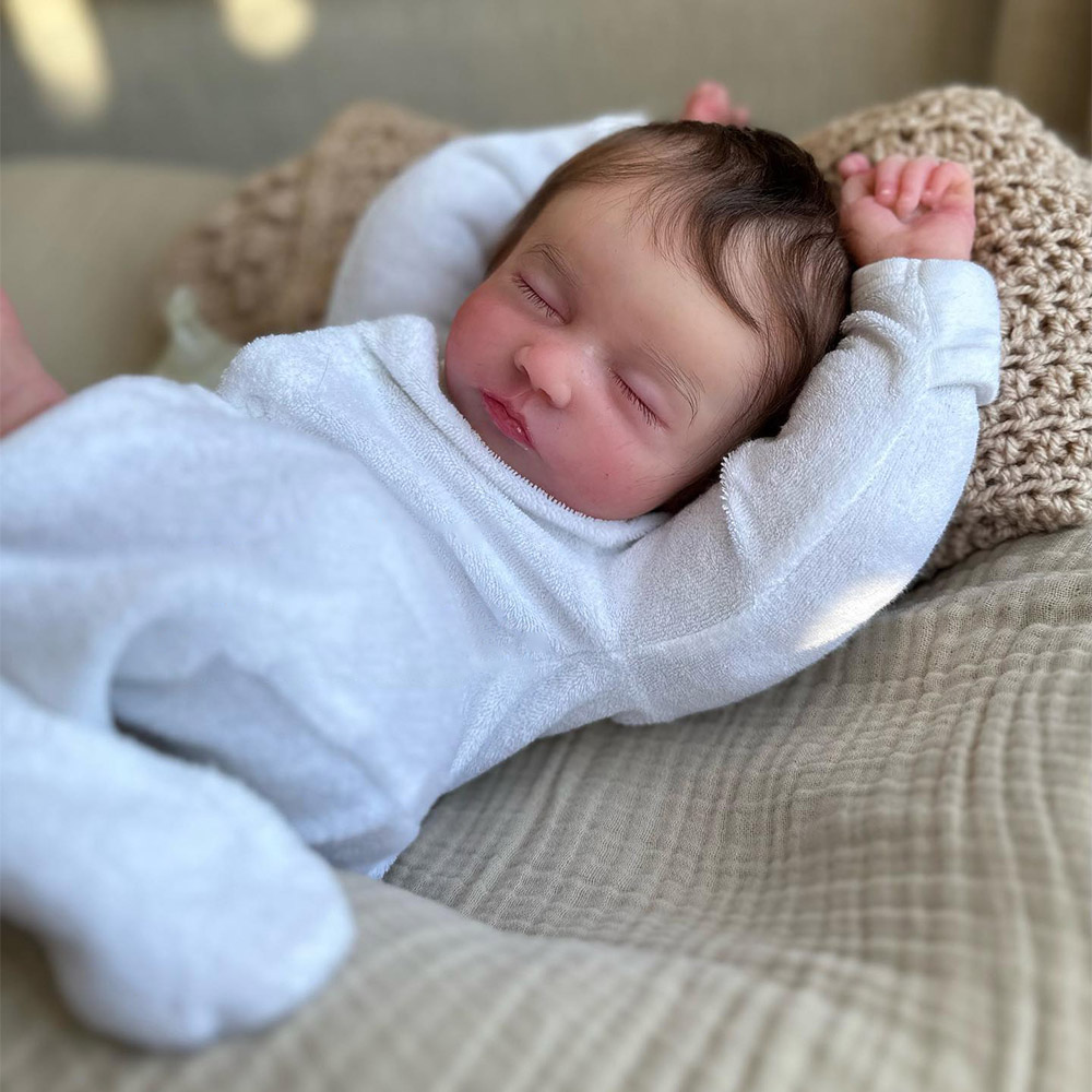 12"&16" Realistic Newborn Sleeping Baby Doll Boy or Girl Jilly and ...